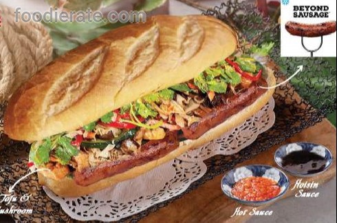 Banh Mi Beyond Sausage | Daftar Harga Menu Banh Mi Beyond Sausage ...